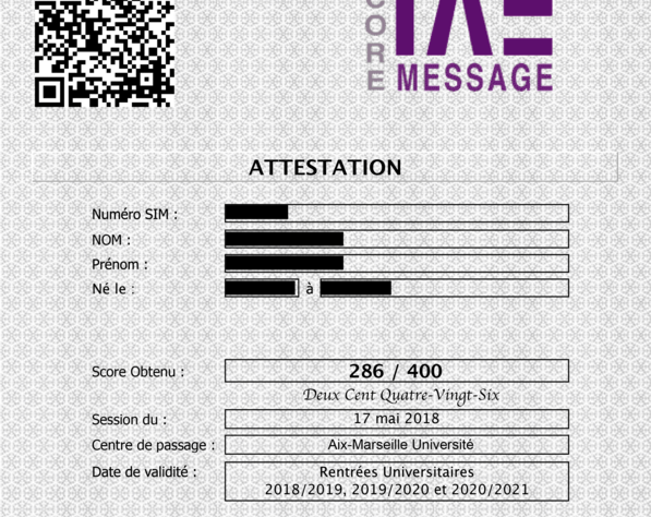 La Bible du Score IAE Message 2021 - Prépa Aurlom